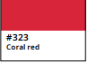 Orafol 8500 323 Coral red - Rolls Liner Supplies