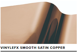 VinylEfx Outdoor Smooth Satin Copper - Rolls Liner Supplies
