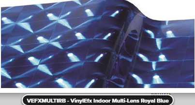 VinylEfx Indoor Multi-Lens Royal Blue????? - Rolls Liner Supplies