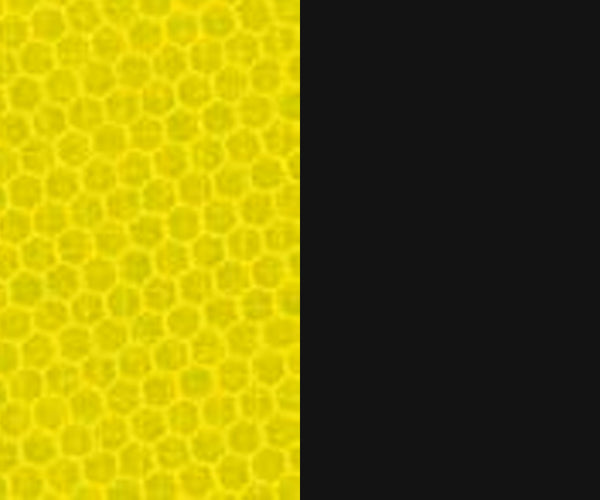 Husky 5015 Class 1 Reflective Tape Black/Yellow (Left Stripe) - Rolls ...