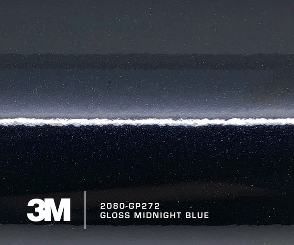 3M 2080 GP272 Gloss Midnight Blue 1520mm - Rolls Liner Supplies