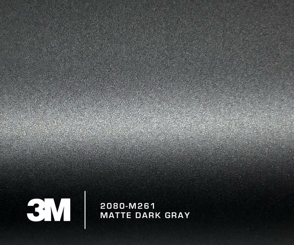 3M 2080 M261 Matte Dark Gray 1520mm - Rolls Liner Supplies